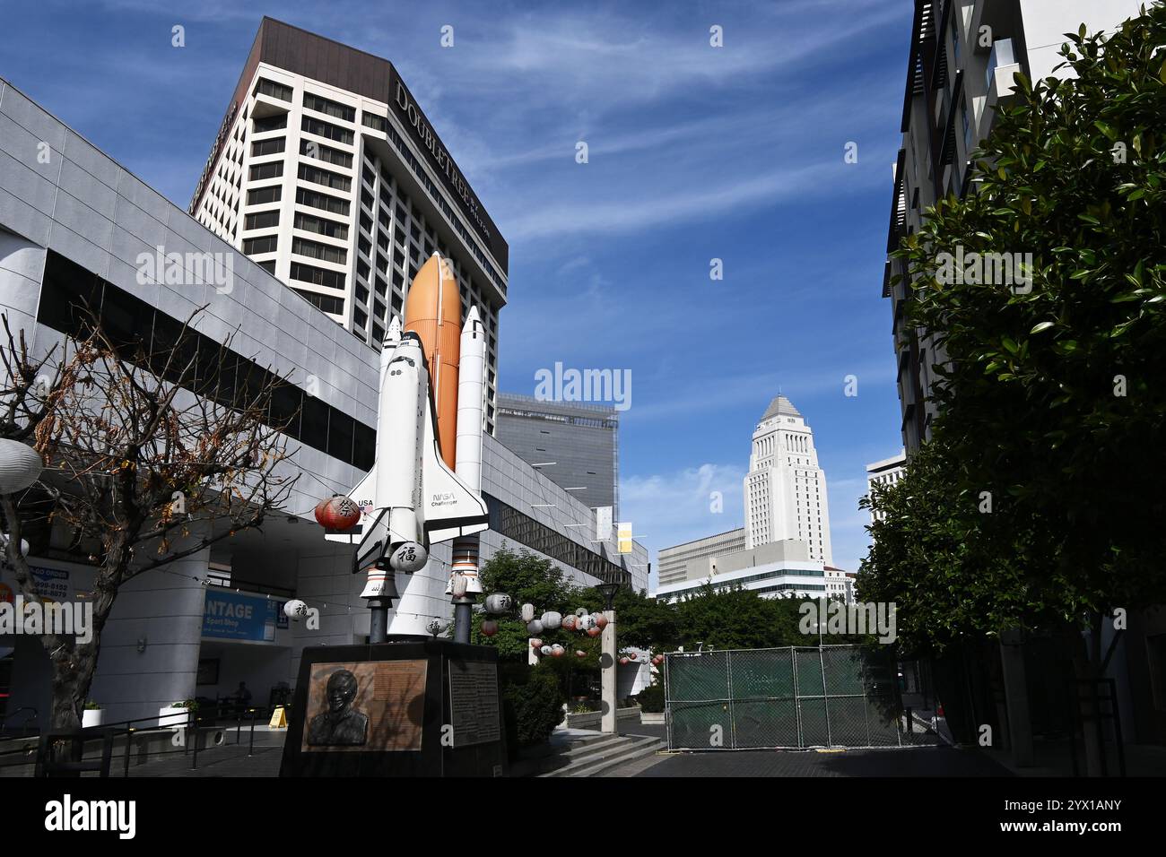 LOS ANGELES, CALIFORNIA - 2 DEC 2024: The Space Shuttle Challenger ...