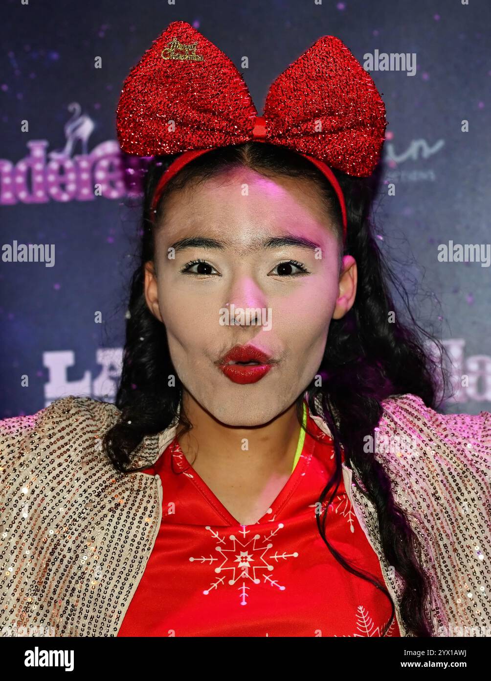 LONDON, UK. 12th Dec, 2024. Leila Lea attended Press night: 'Cinderella ...