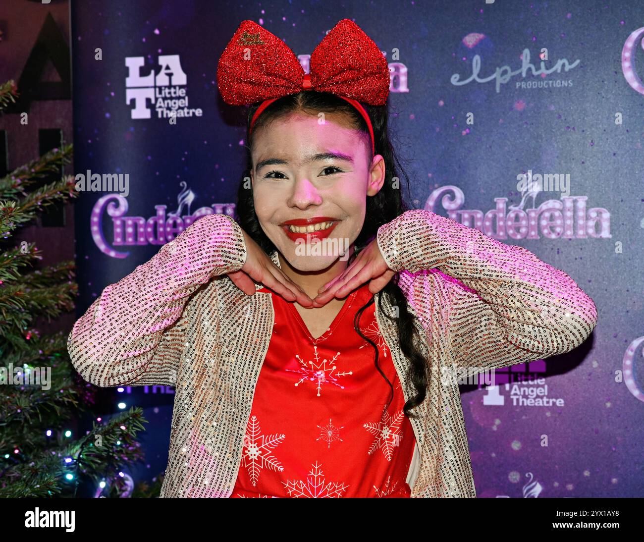LONDON, UK. 12th Dec, 2024. Leila Lea attended Press night: 'Cinderella ...
