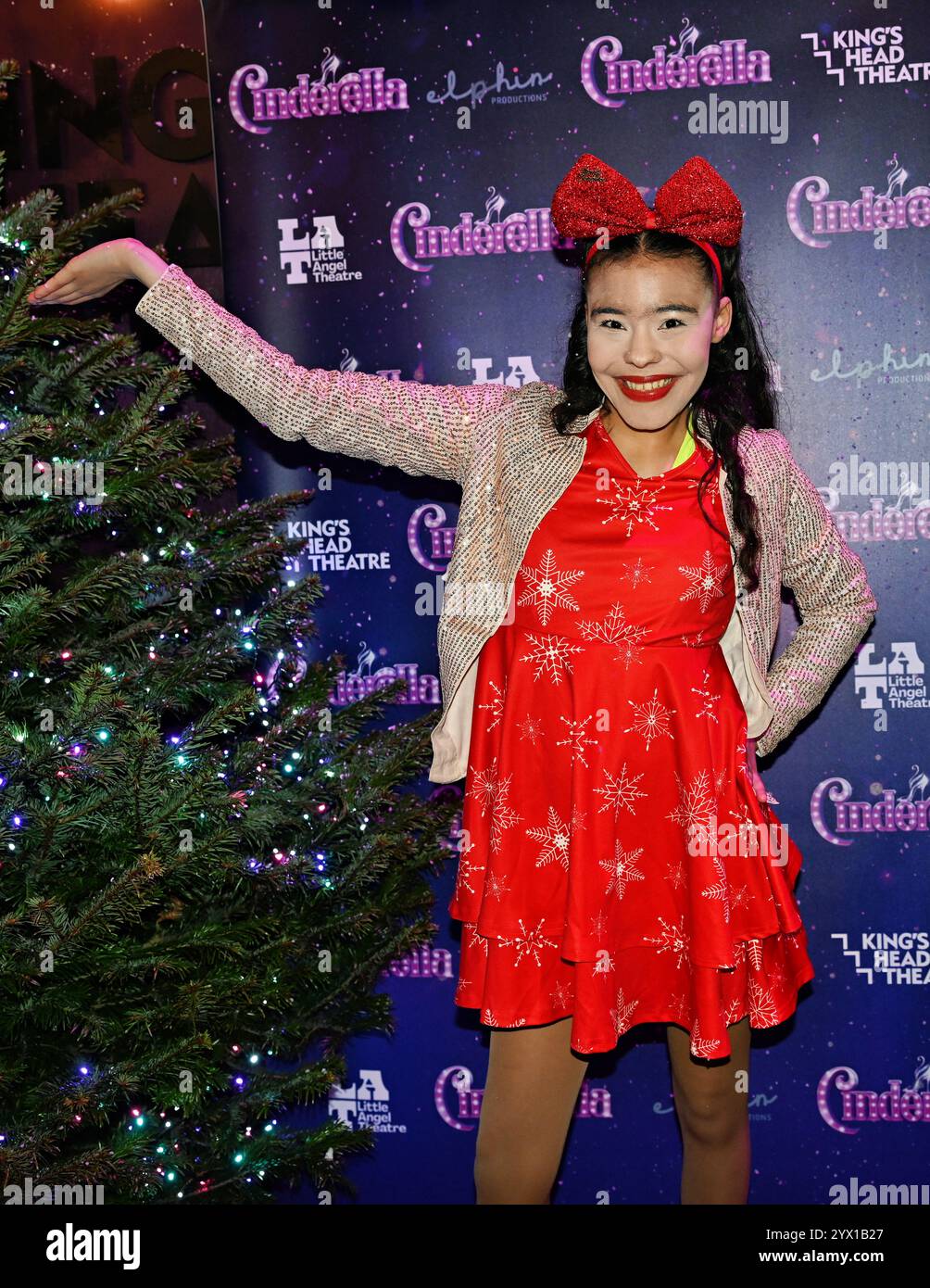 LONDON, UK. 12th Dec, 2024. Leila Lea attended Press night: 'Cinderella ...