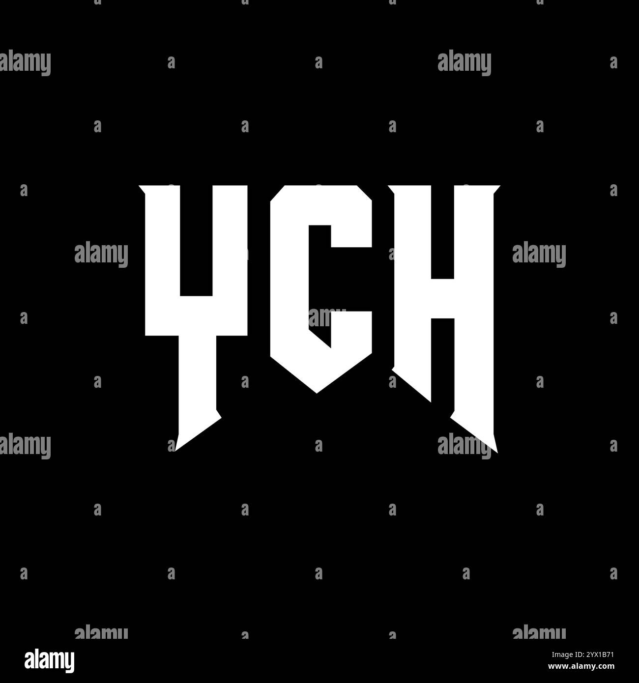 Ych logo design hi-res stock photography and images - Alamy