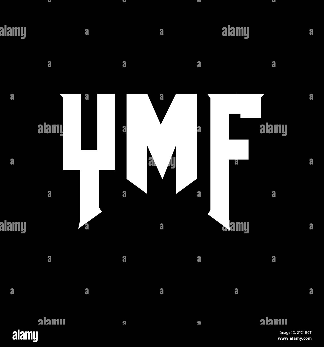 Ymf logo design hi-res stock photography and images - Alamy