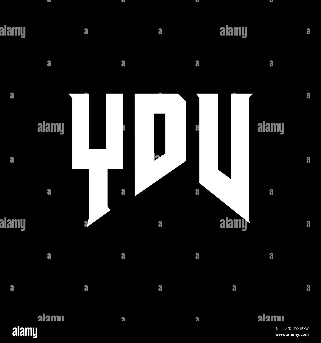 Ydv alphabet Stock Vector Images - Alamy