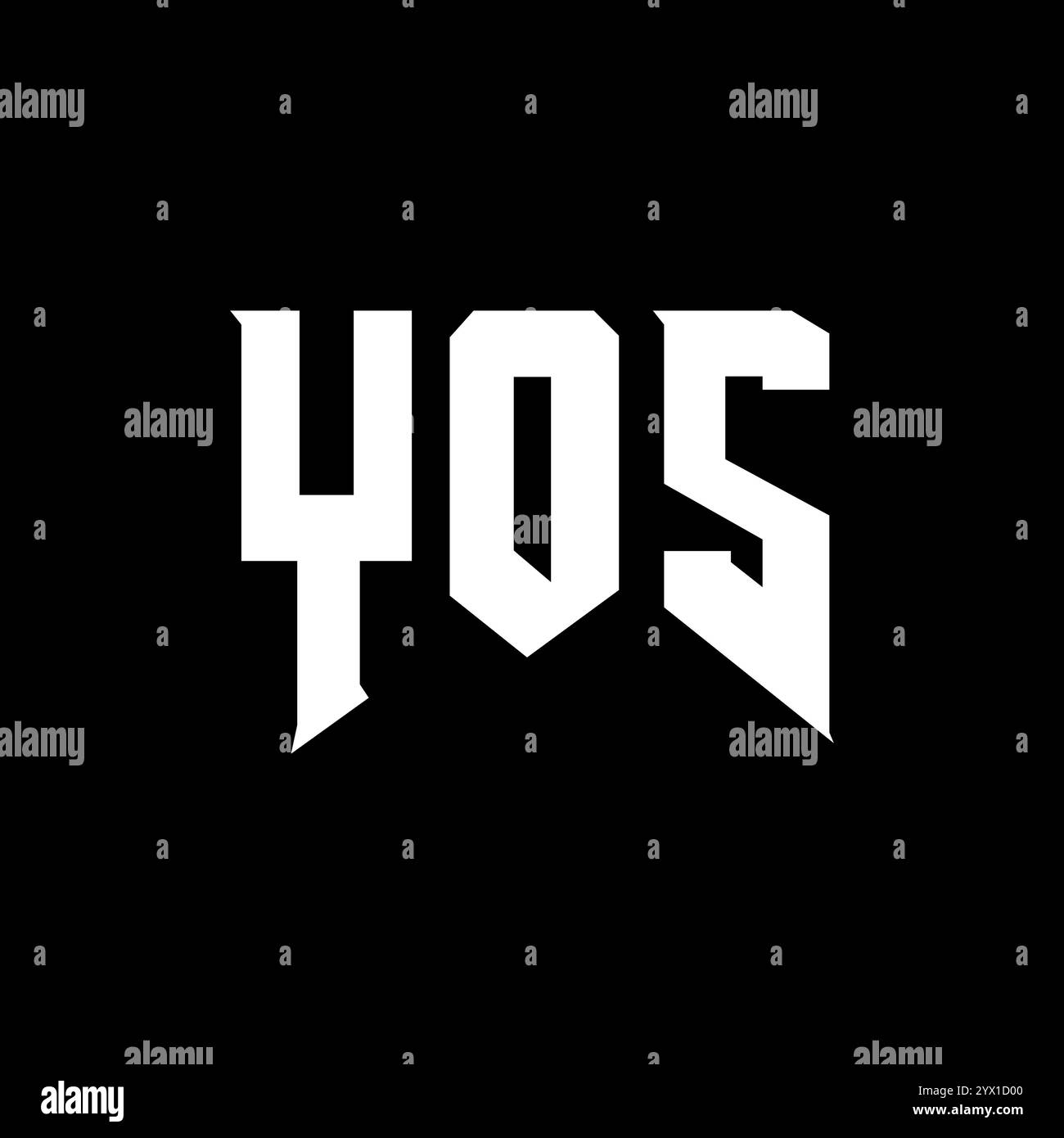 Yos logo design hi-res stock photography and images - Alamy