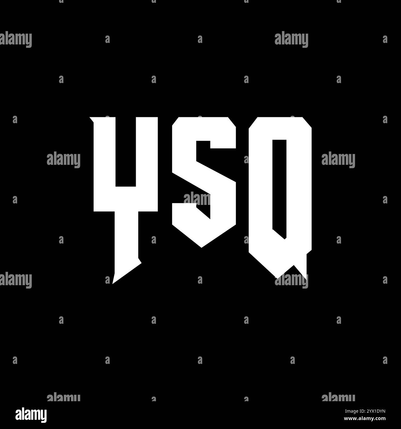 Ysq alphabet Stock Vector Images - Alamy