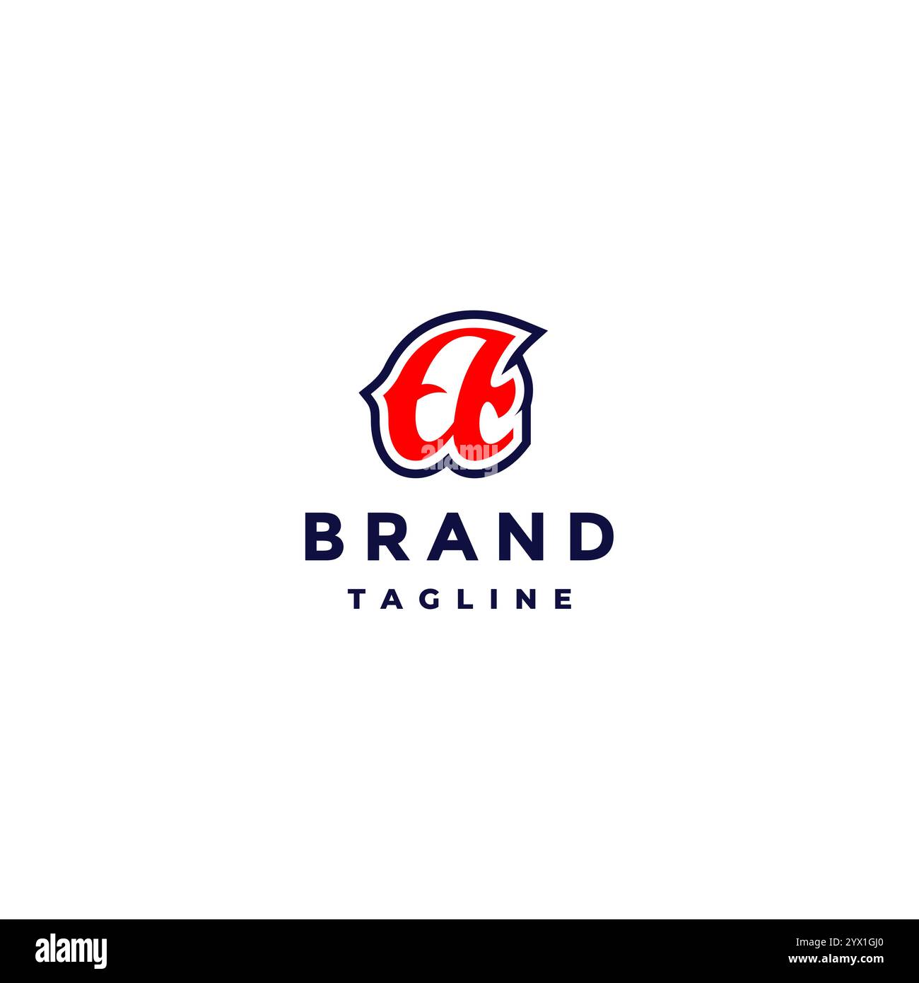 Sporty Initial Letter a in The Shape of a Fish. Simple Fish Icon Shaped ...