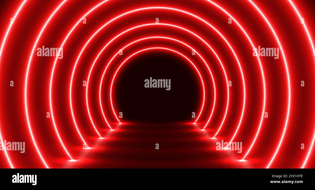 Cyber corridor Stock Vector Images - Alamy