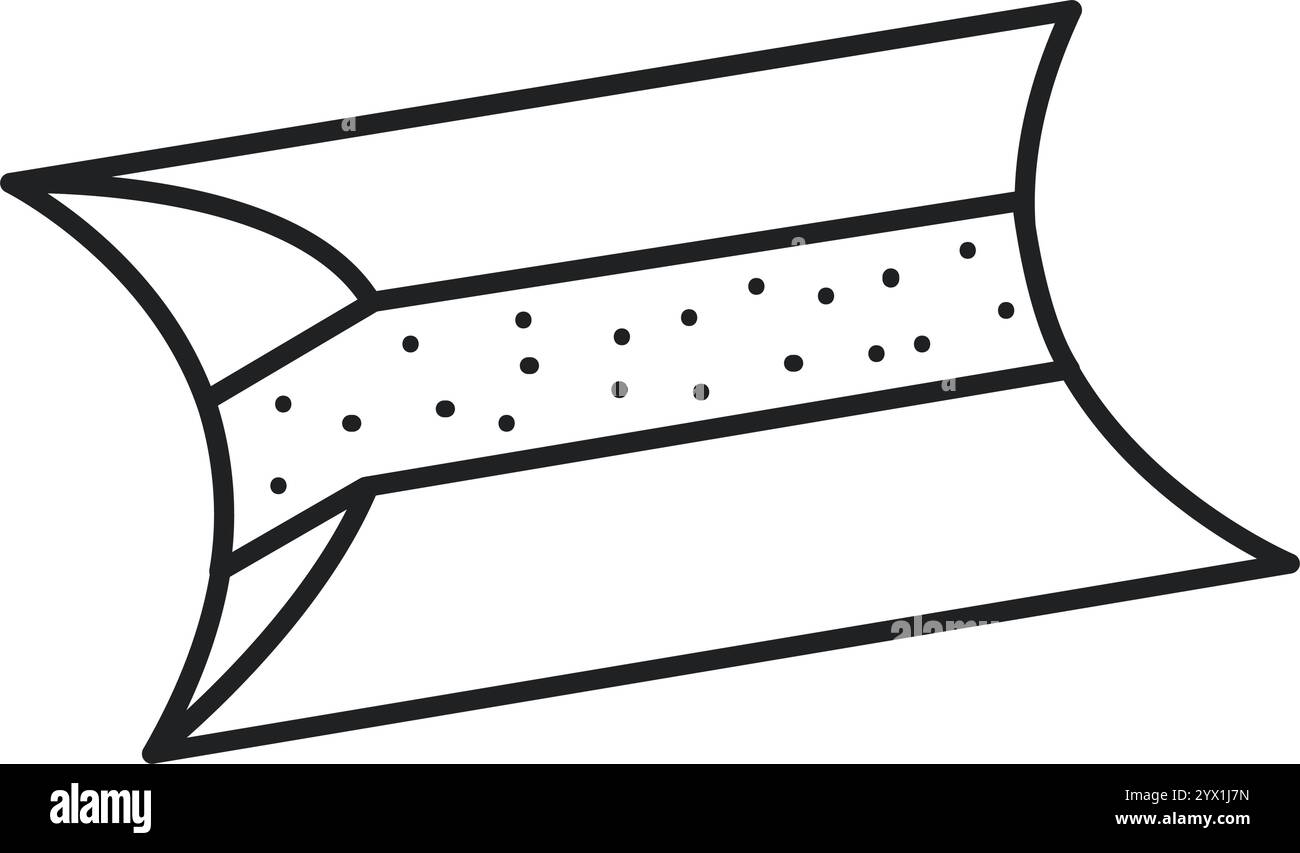 Pillow icon outline style Stock Vector Images - Alamy