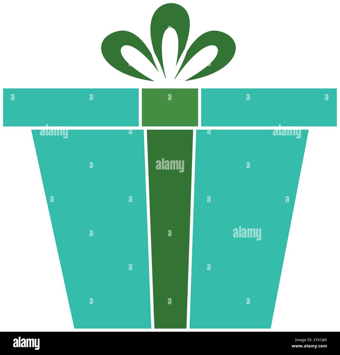 Colored gift box with ribbon Vector Stock Vector Image & Art - Alamy