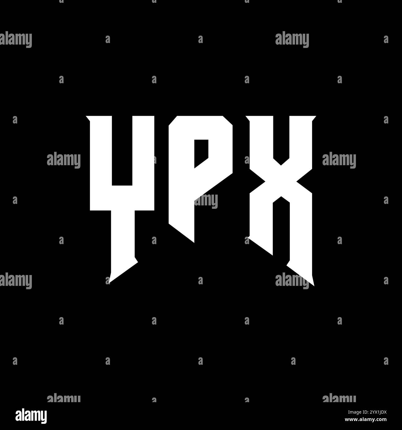 Ypx logo design hi-res stock photography and images - Alamy