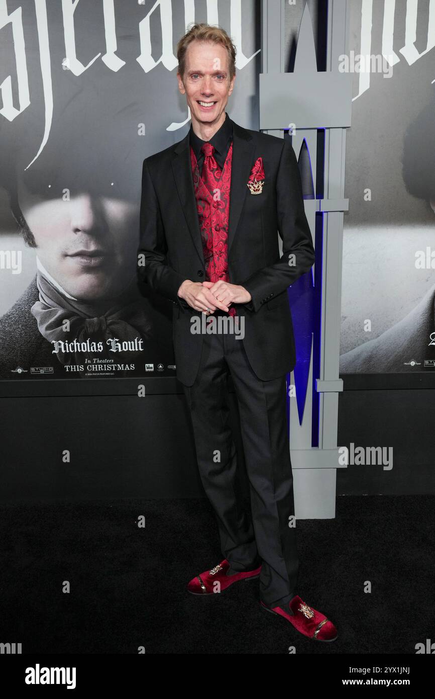 Doug Jones arrives at the premiere of "Nosferatu" on Thursday, Dec. 12 ...
