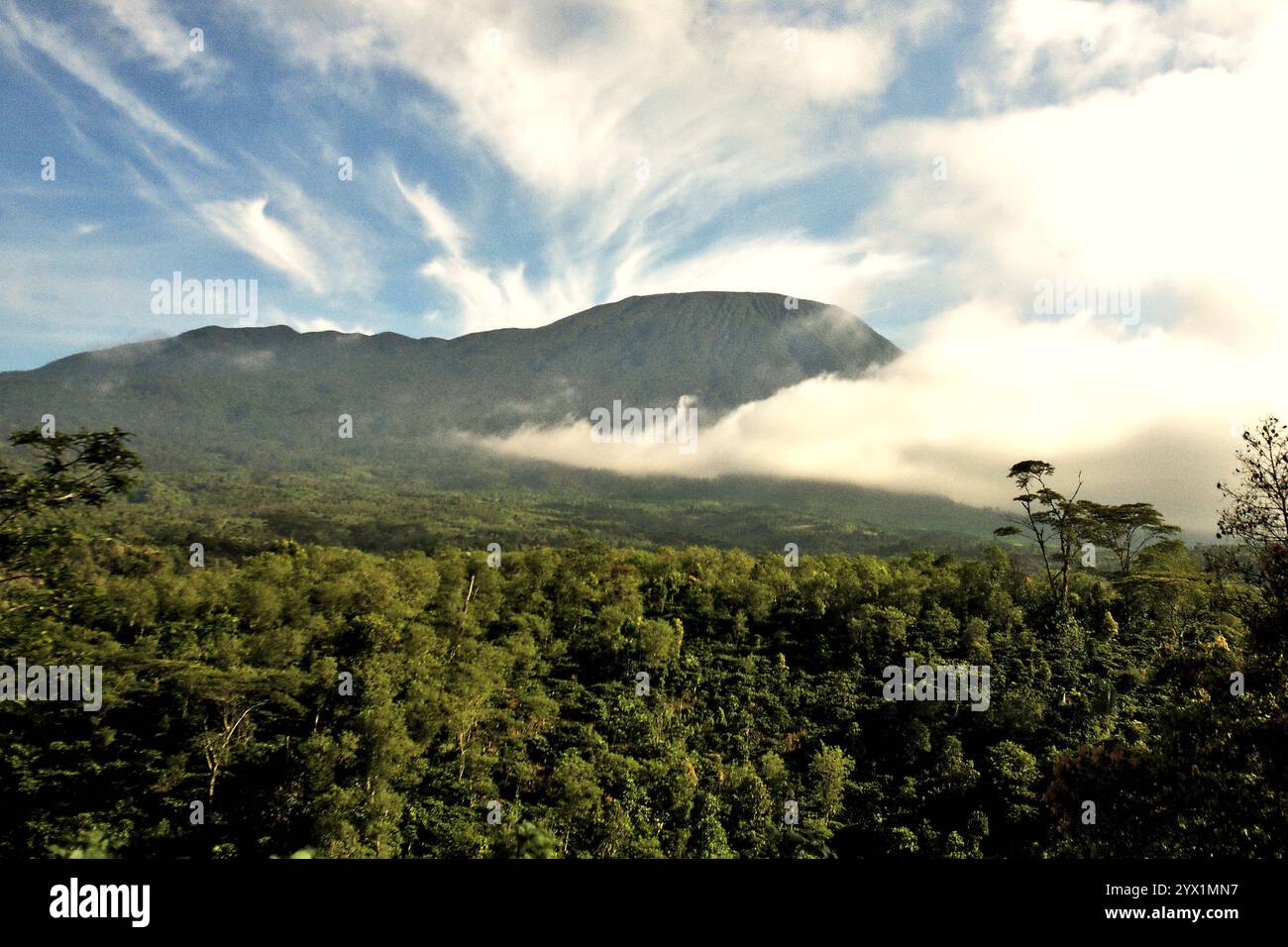 Dempo volcano hi-res stock photography and images - Alamy