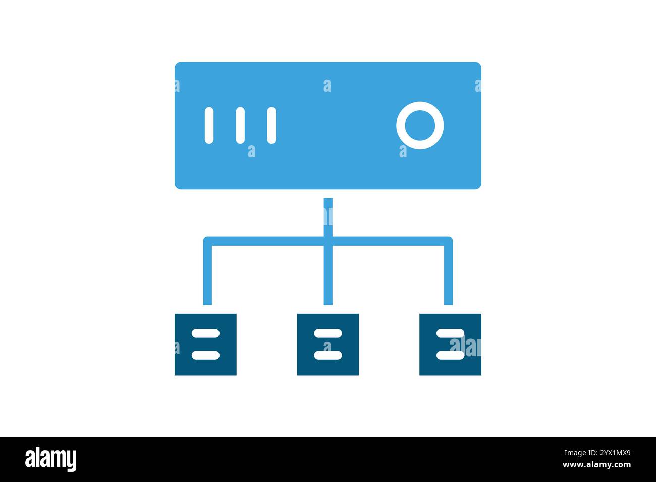 Load balancing icon. solid icon style. icon related to IT architecture ...