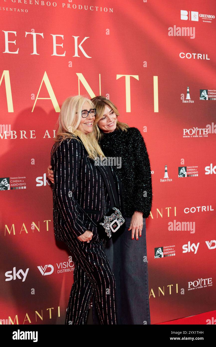 ROME, ITALY - DECEMBER 12: Mara Venier and Elisabetta Ferracini attend ...