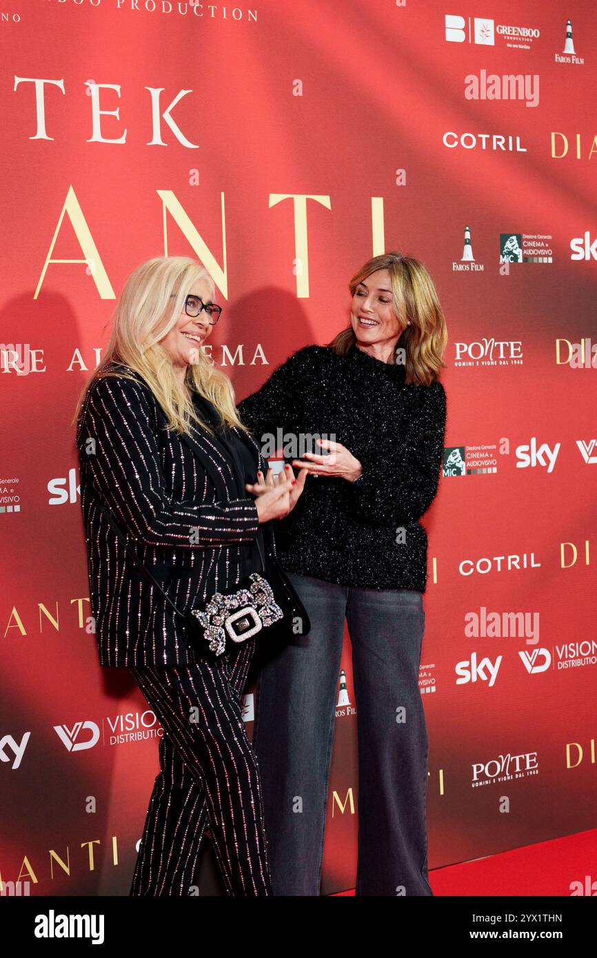 ROME, ITALY - DECEMBER 12: Mara Venier and Elisabetta Ferracini attend ...