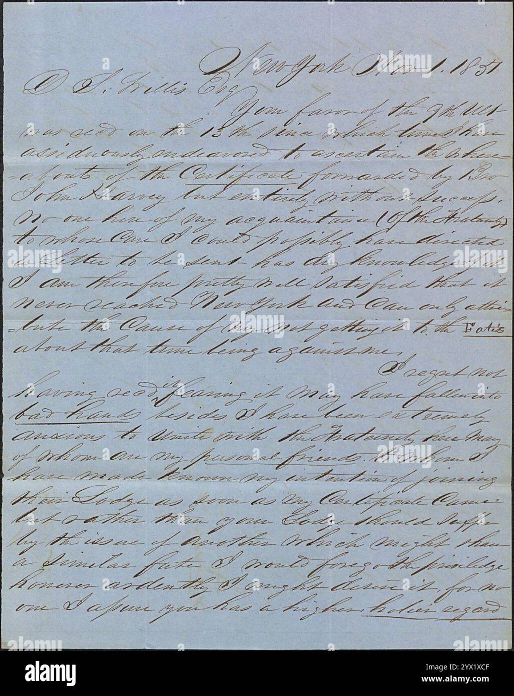 Correspondences with St. John's Lodge No. 3, Box 2 - DPLA ...