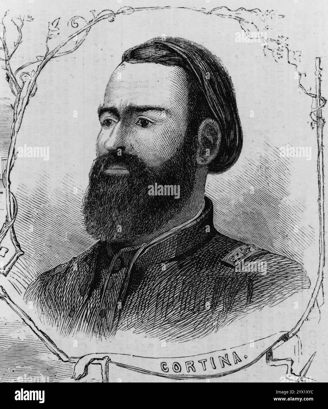 Cortina - from sketch by our special artist, C.E.H. Bonwill Stock Photo ...