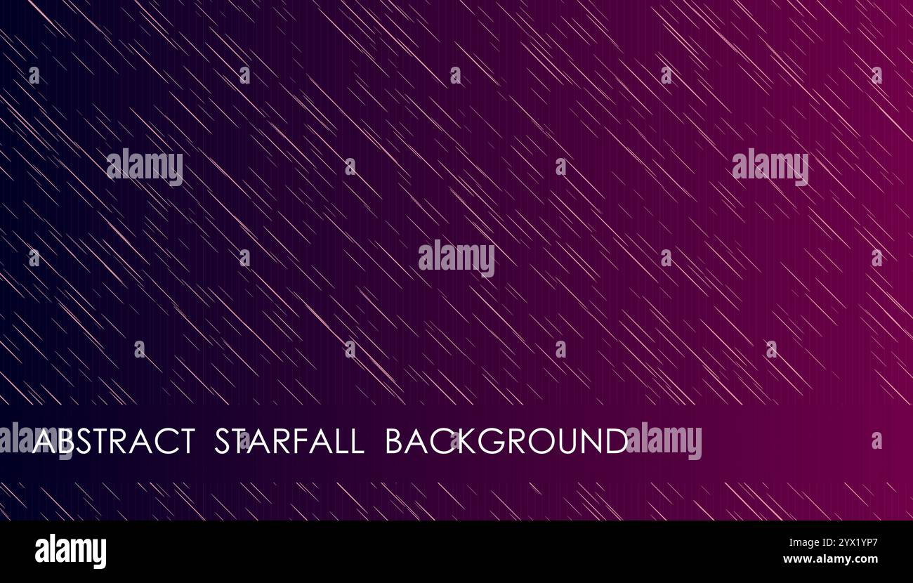Horizontal star fall light abstract background with space sky, cover ...