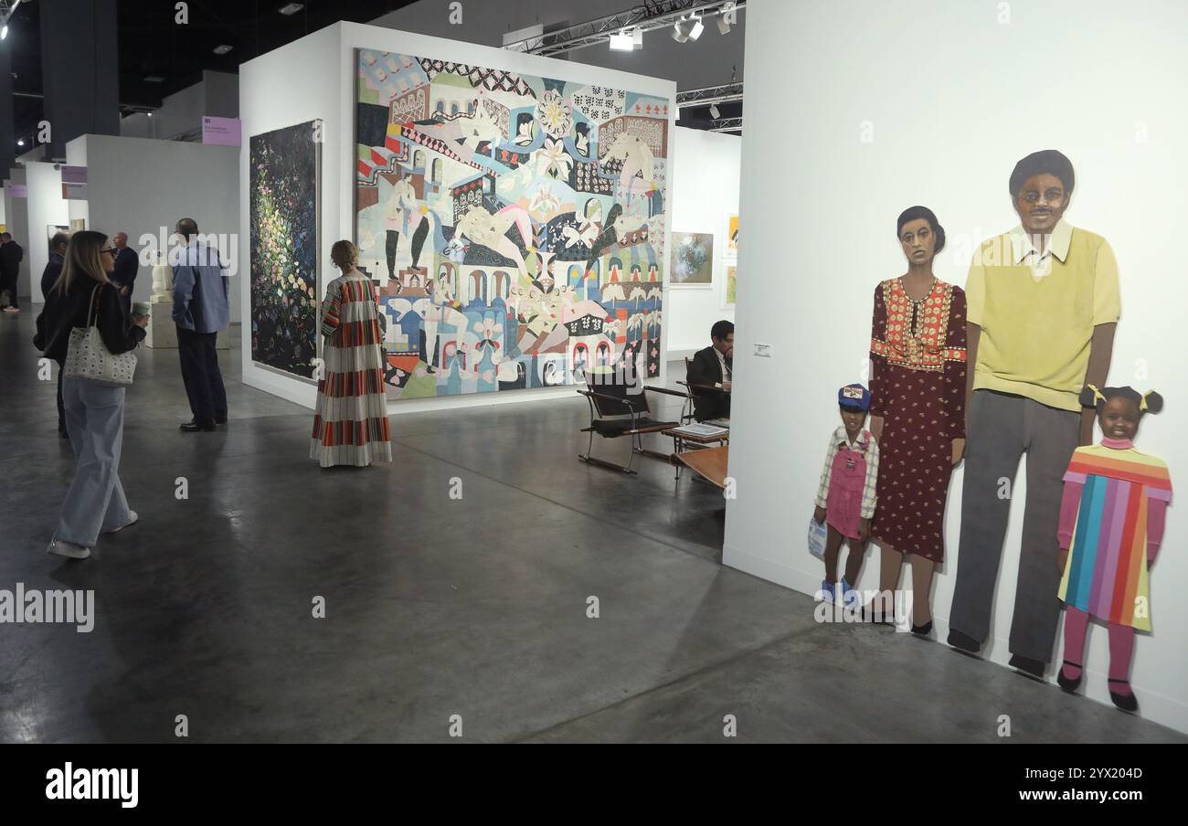 MIAMI BEACH, FLORIDA - DECEMBER 4: View of the Eric Firestone Gallery ...