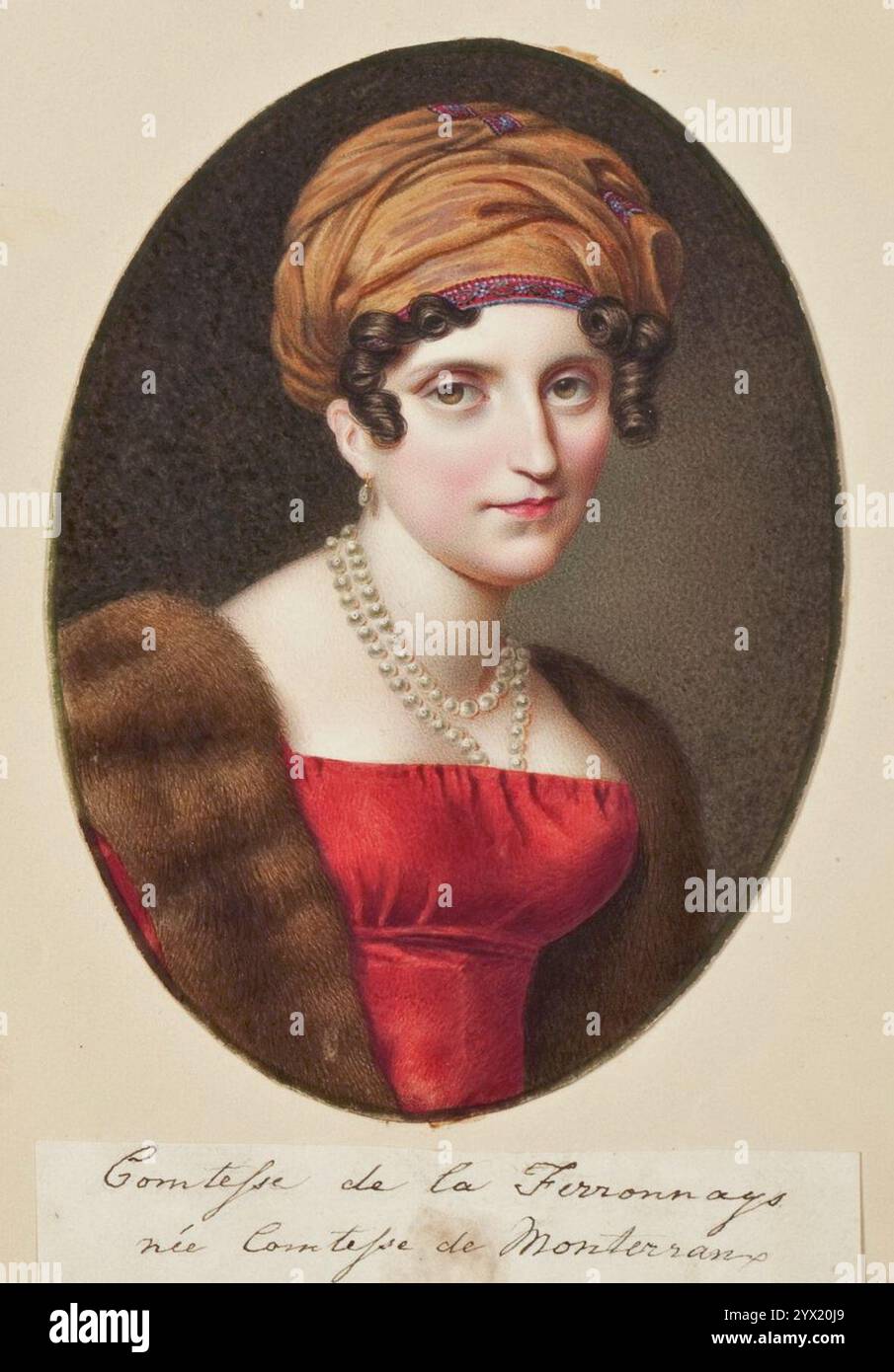 Countess de la Ferronnays (Middleton Album Stock Photo - Alamy