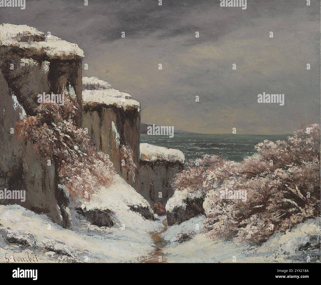 Bord de mer neige hi-res stock photography and images - Alamy