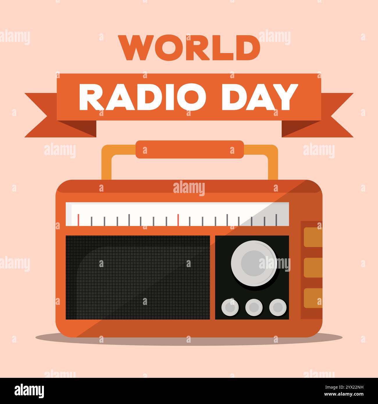 Happy radio Stock Vector Images - Alamy