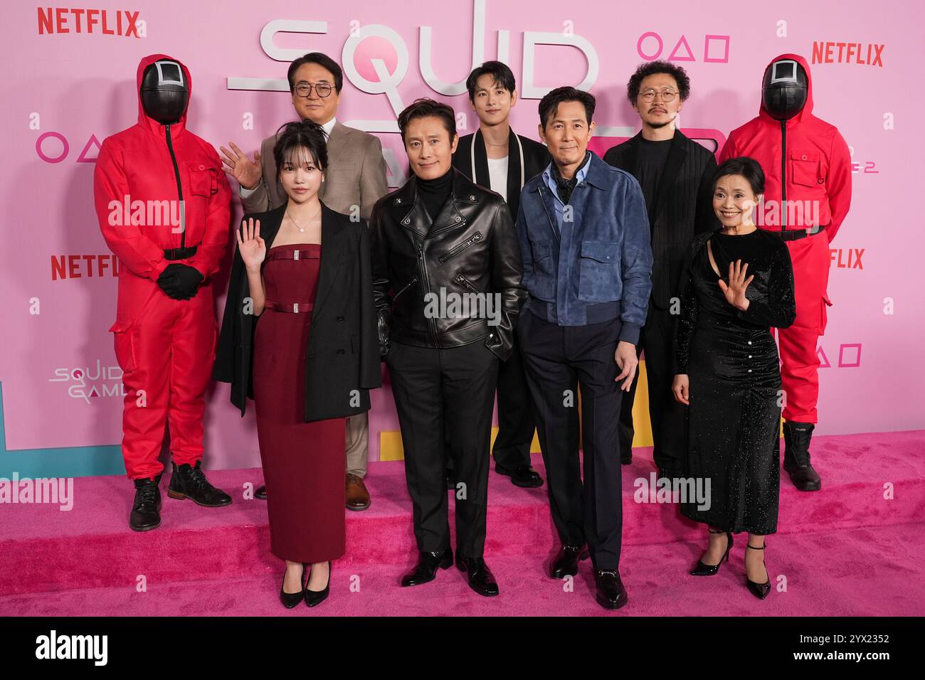 Jo Yu-ri, from left, Lee Seo-hwan, Lee Byung-hun, Im Si-wan, Lee Jung ...