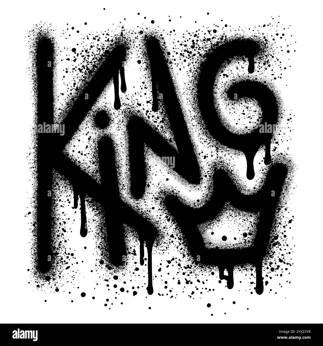 Grunge black white crown Cut Out Stock Images & Pictures - Alamy