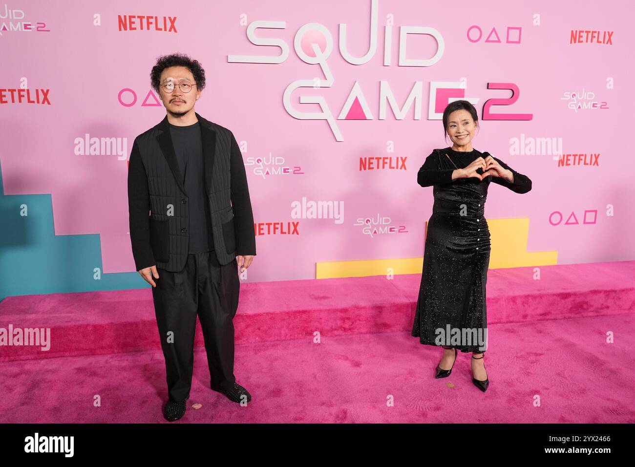 Yang Dong-guen, left, and Kang Ae-sim arrive at the premiere of the ...