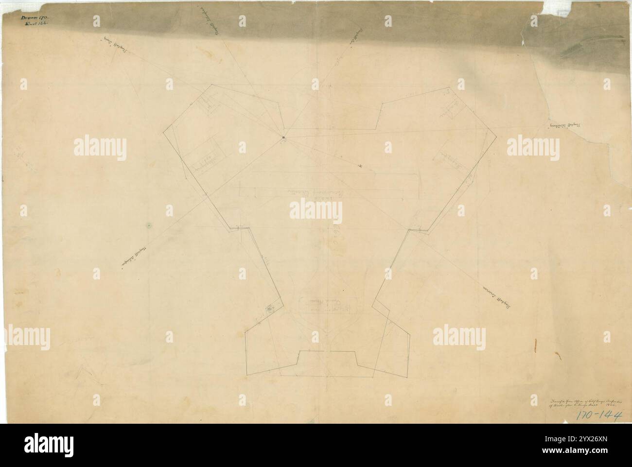 Crest line of Fort Whipple Stock Photo - Alamy