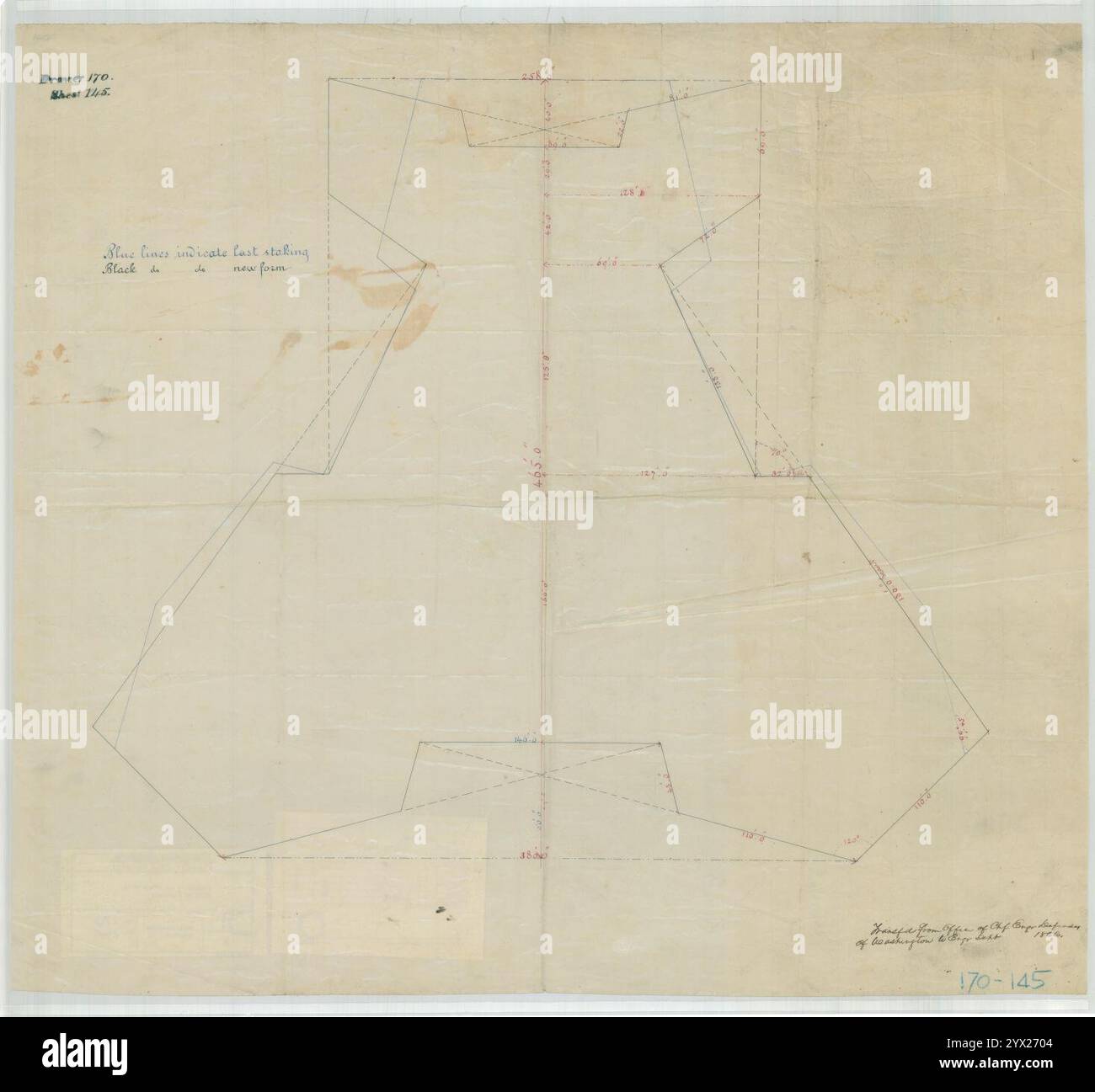 Crest line of Fort Whipple Stock Photo - Alamy