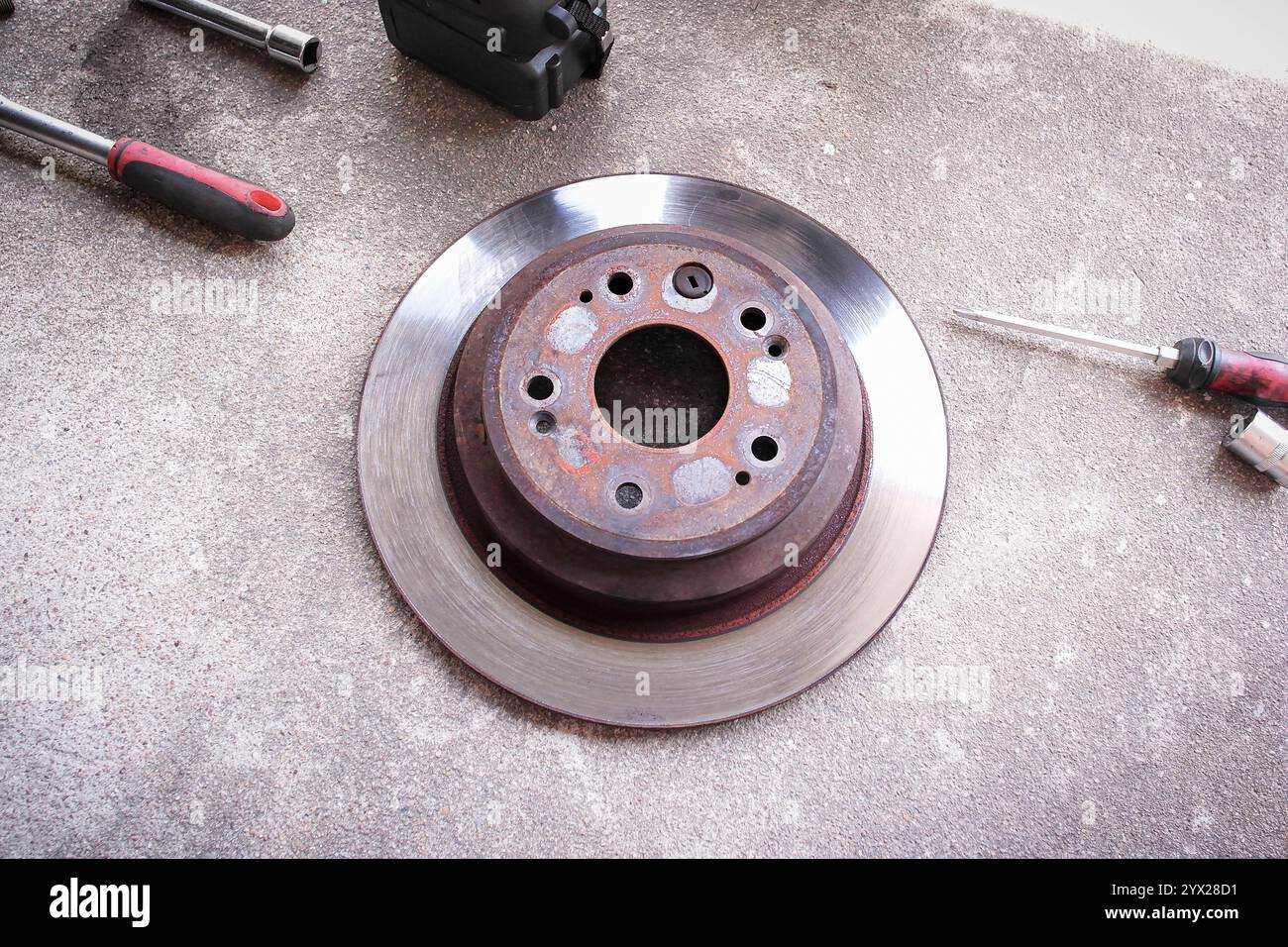 Rusty rotor hi-res stock photography and images - Alamy