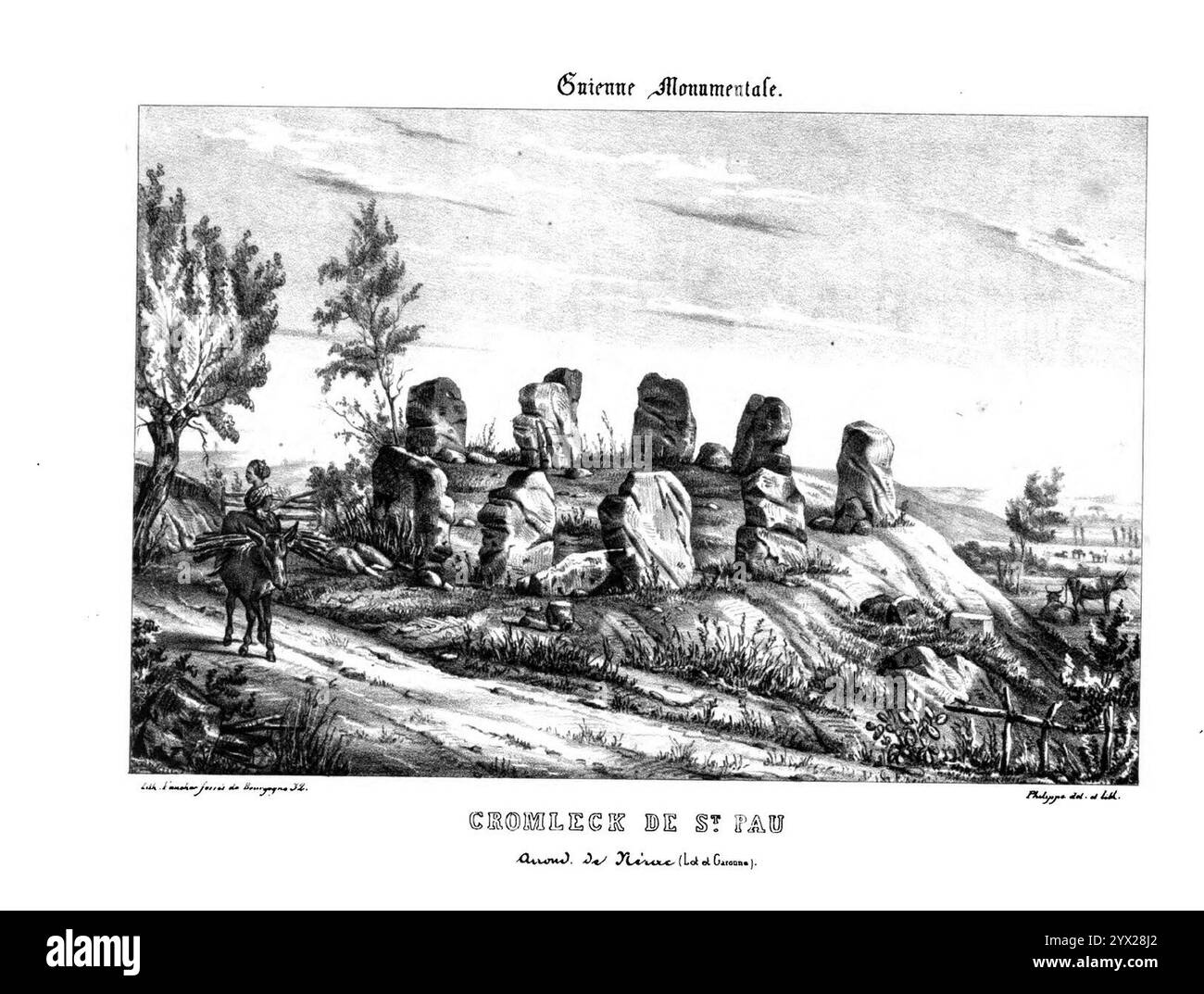 Cromlech Black and White Stock Photos & Images - Alamy