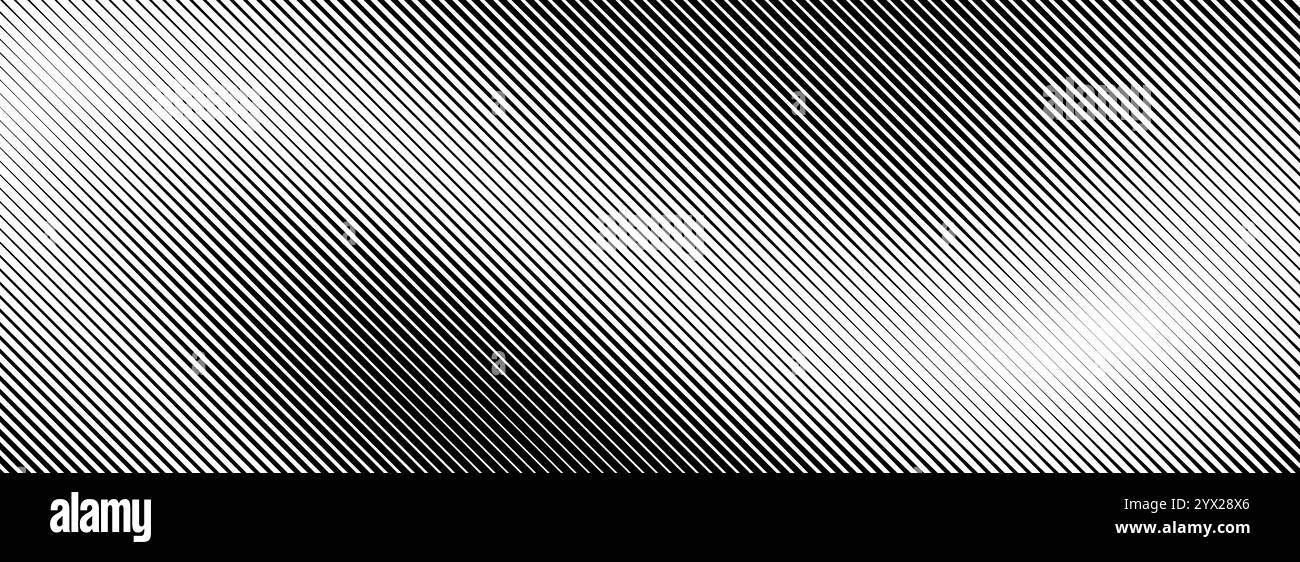 Fading lines gradient texture. Black diagonal stripes gradation ...