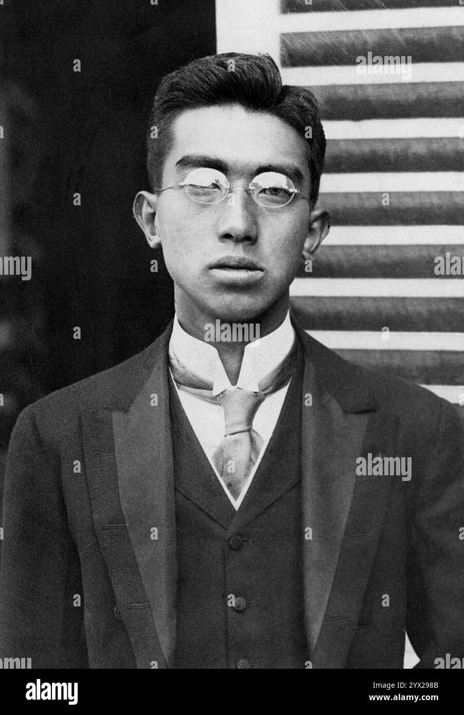 Crown Prince Hirohito Stock Photo - Alamy