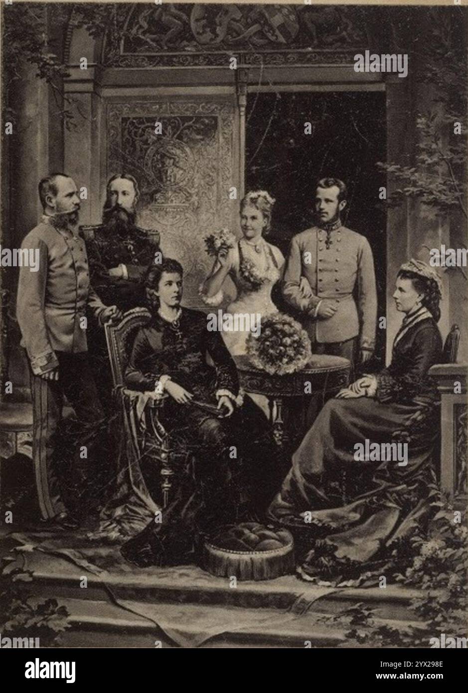 Crown Prince Rudolf of Austria-Hungary with his family Stock Photo - Alamy