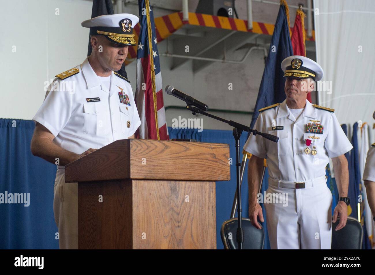 CTF 70 Change of Command Ceremony Stock Photo - Alamy