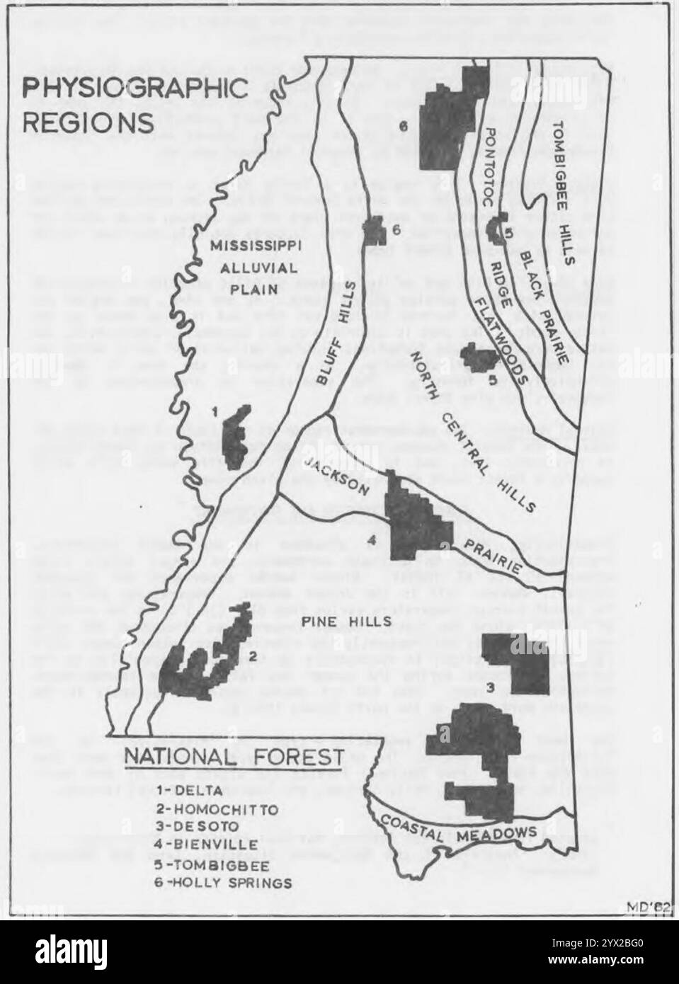 Physiographic map hi-res stock photography and images - Alamy