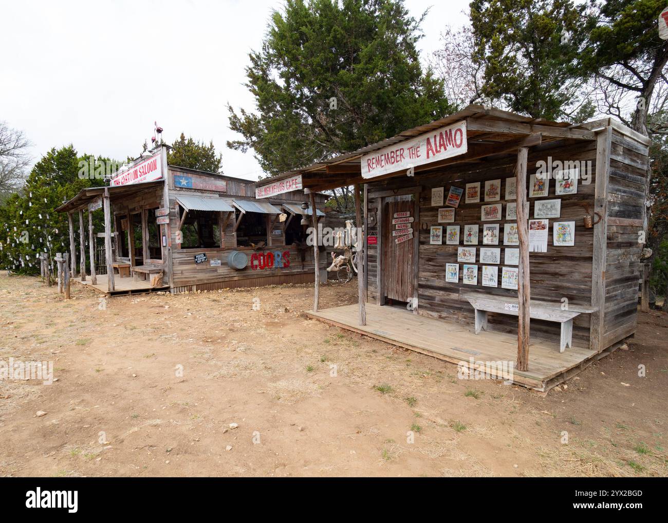 Cartoon Saloon, a roadside attraction and gathering place created by ...