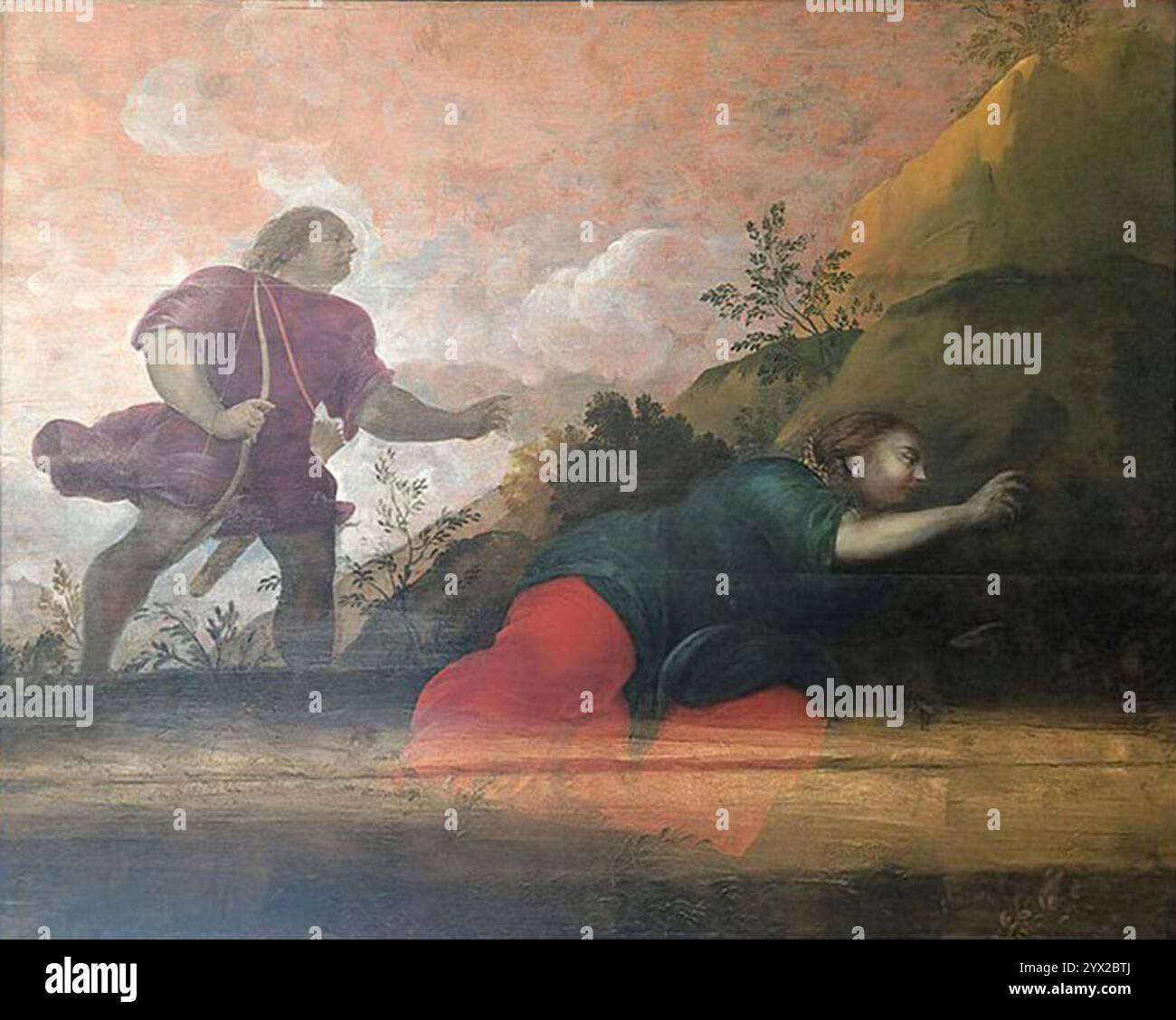 Cupid, Apollo and Daphne Stock Photo - Alamy