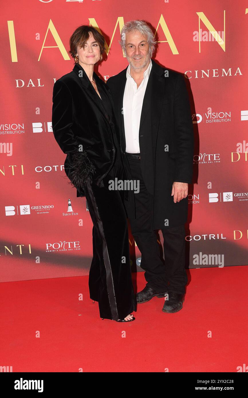 Rome, Italy. 12th Dec, 2024. Rome, Cinema The Space Moderno Premiere of ...