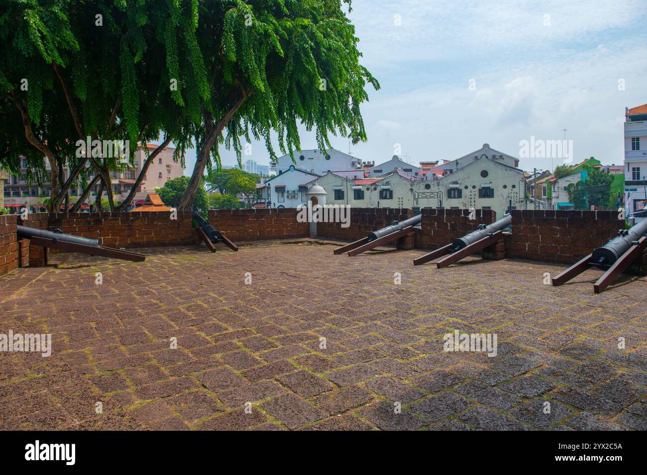 Middelburg Bastion was one bastions of A Famosa built by Dutch in 1660 in historic center of ...