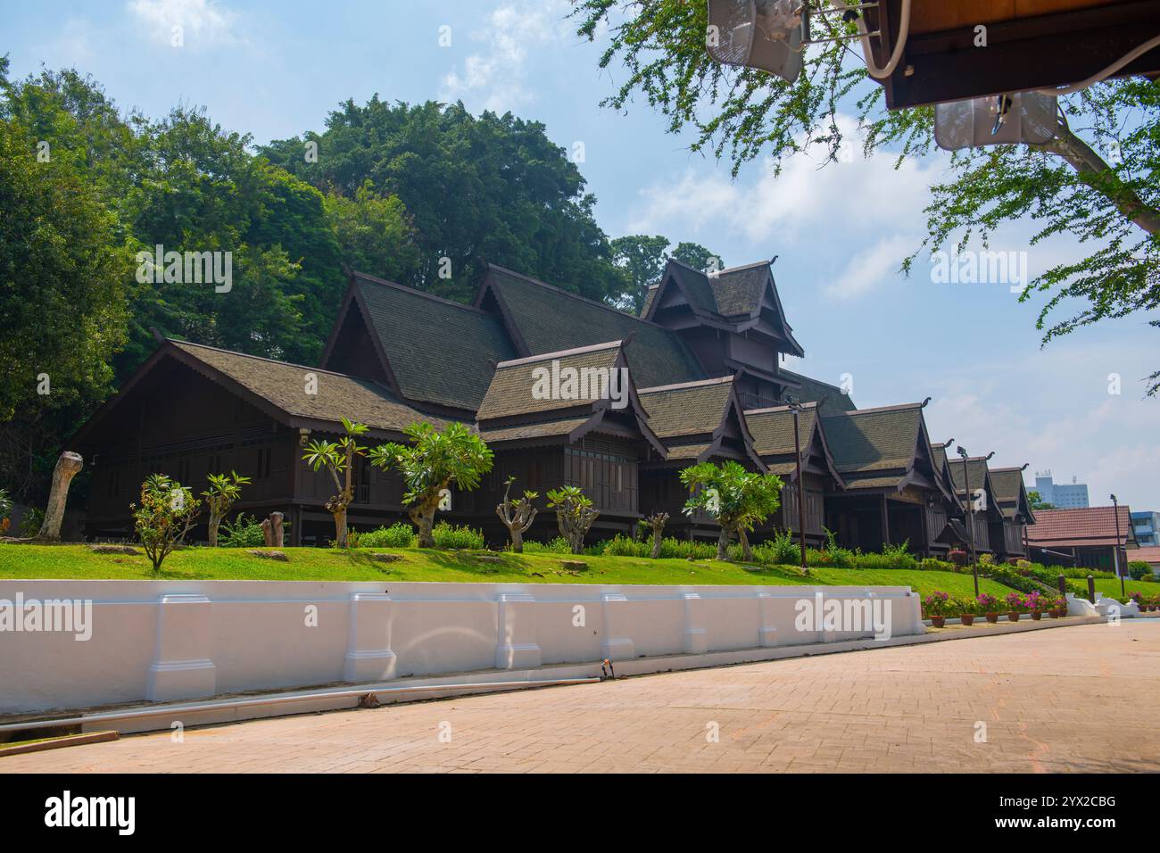 Melaka Sultanate Palace Museum (Muzium Budaya) on Jalan Kota Street ...