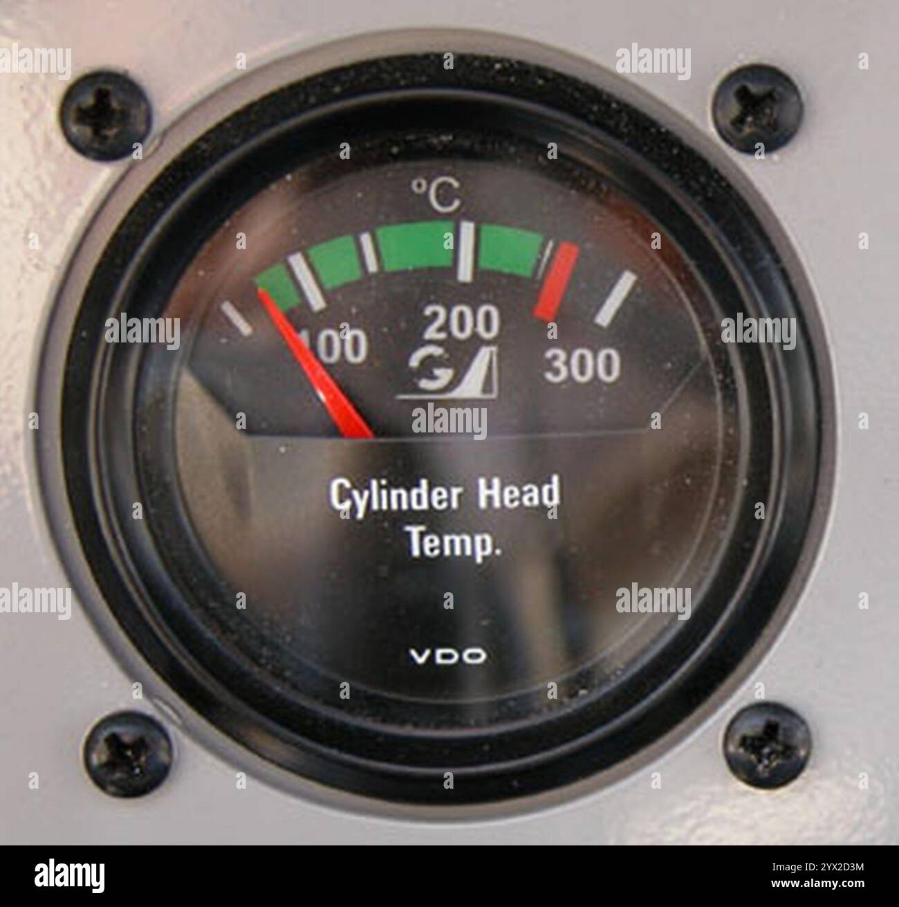 Cylinder Head Temperature gauge Stock Photo - Alamy