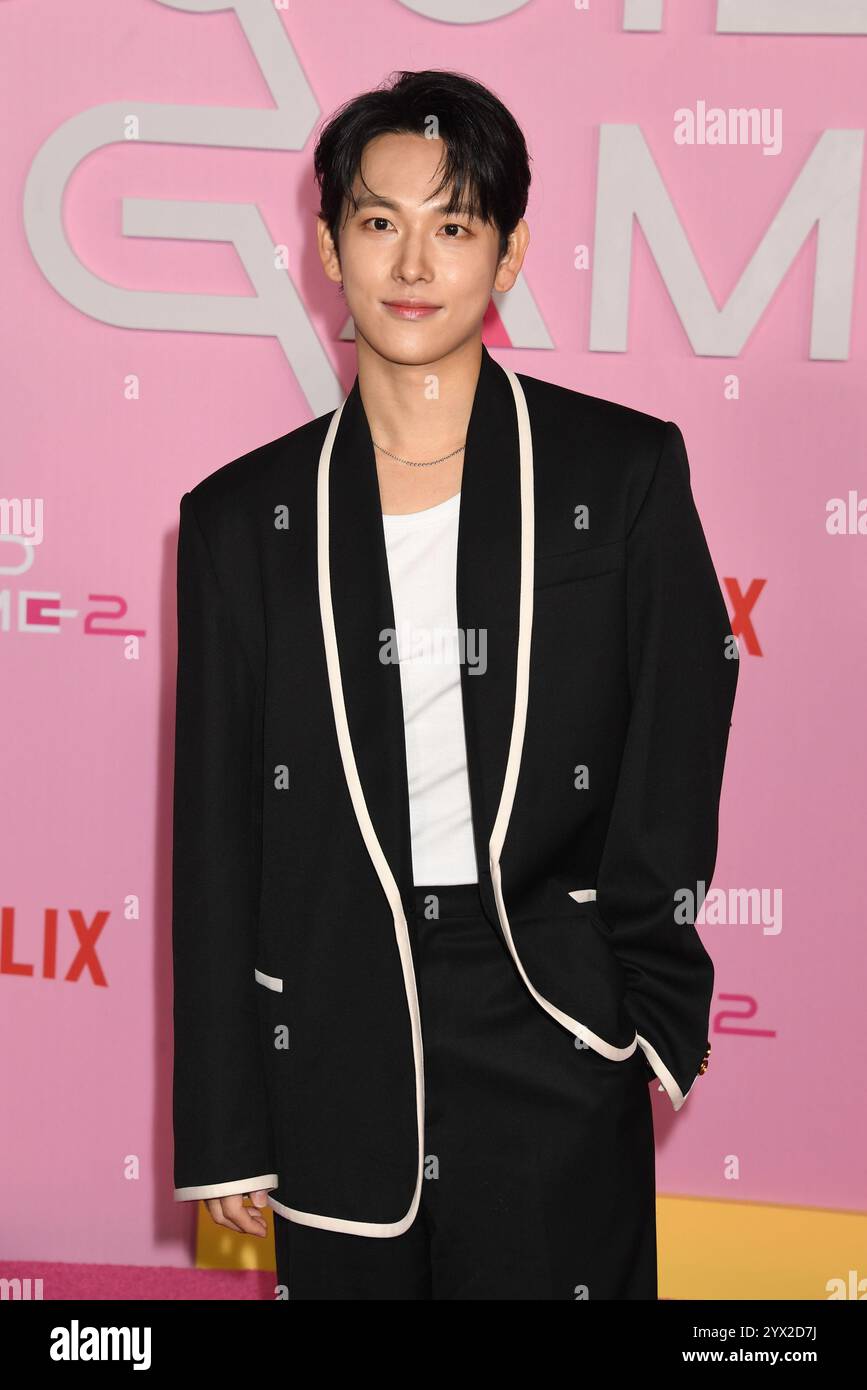 Los Angeles, Ca. 12th Dec, 2024. Yim Si-wan AT THE Netflix Squid Game ...