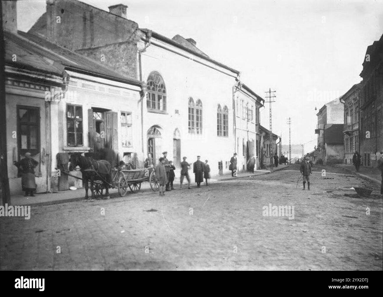 Czernowitz (Chernivtsi). Khevra Tehilim Synagogue (01 Stock Photo - Alamy