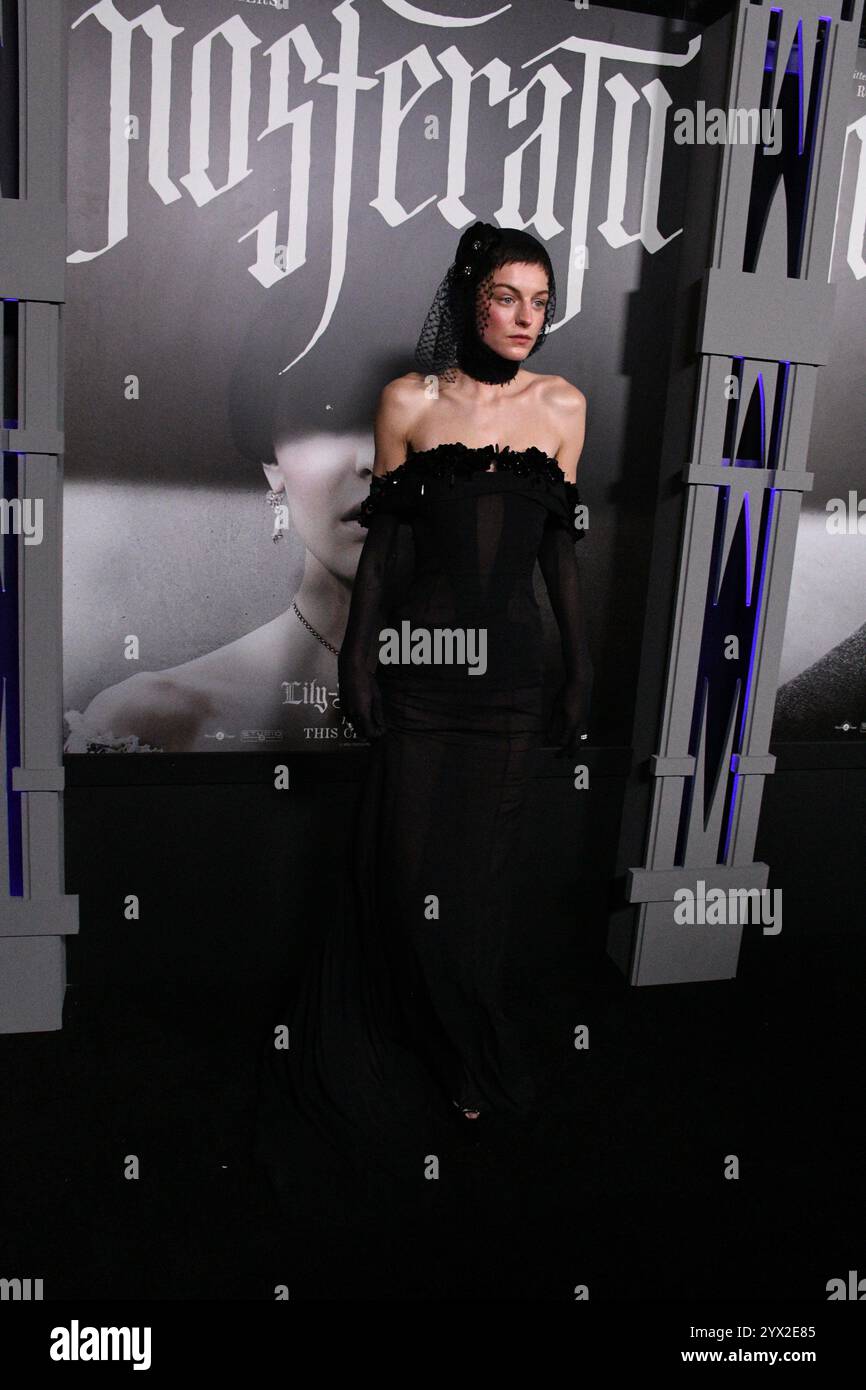 Hollywood, California, USA 12th December 2024 Actress Emma Corrin ...