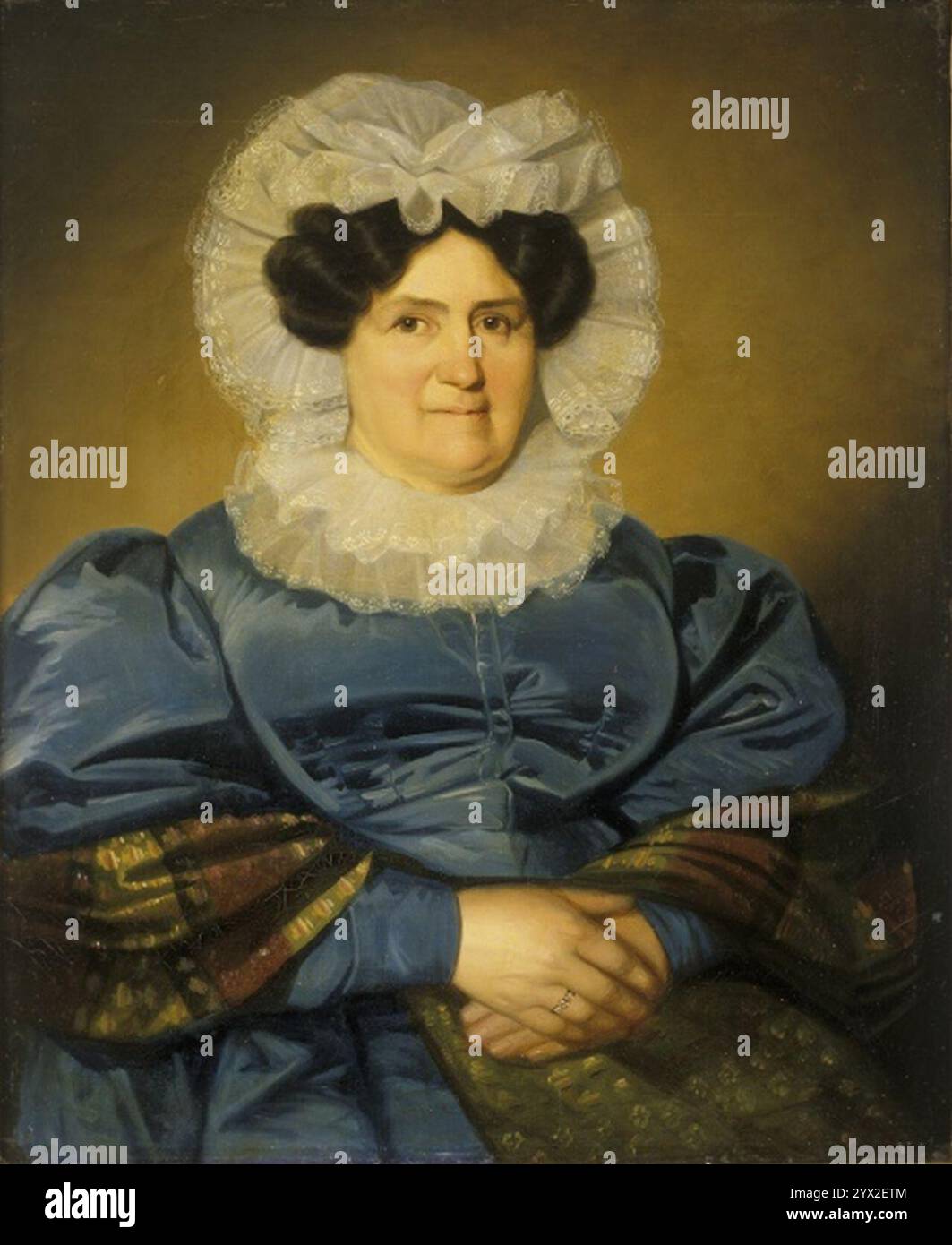 Daami portree, Carl Timoleon von Neff Stock Photo - Alamy