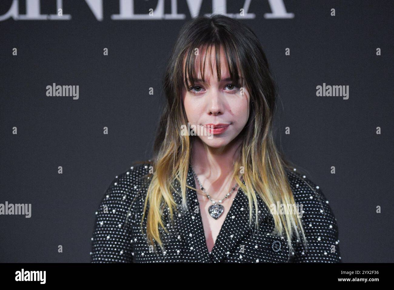 Paris, France. 12th Dec, 2024. Kim Higelin attending the Andre Bazin ...