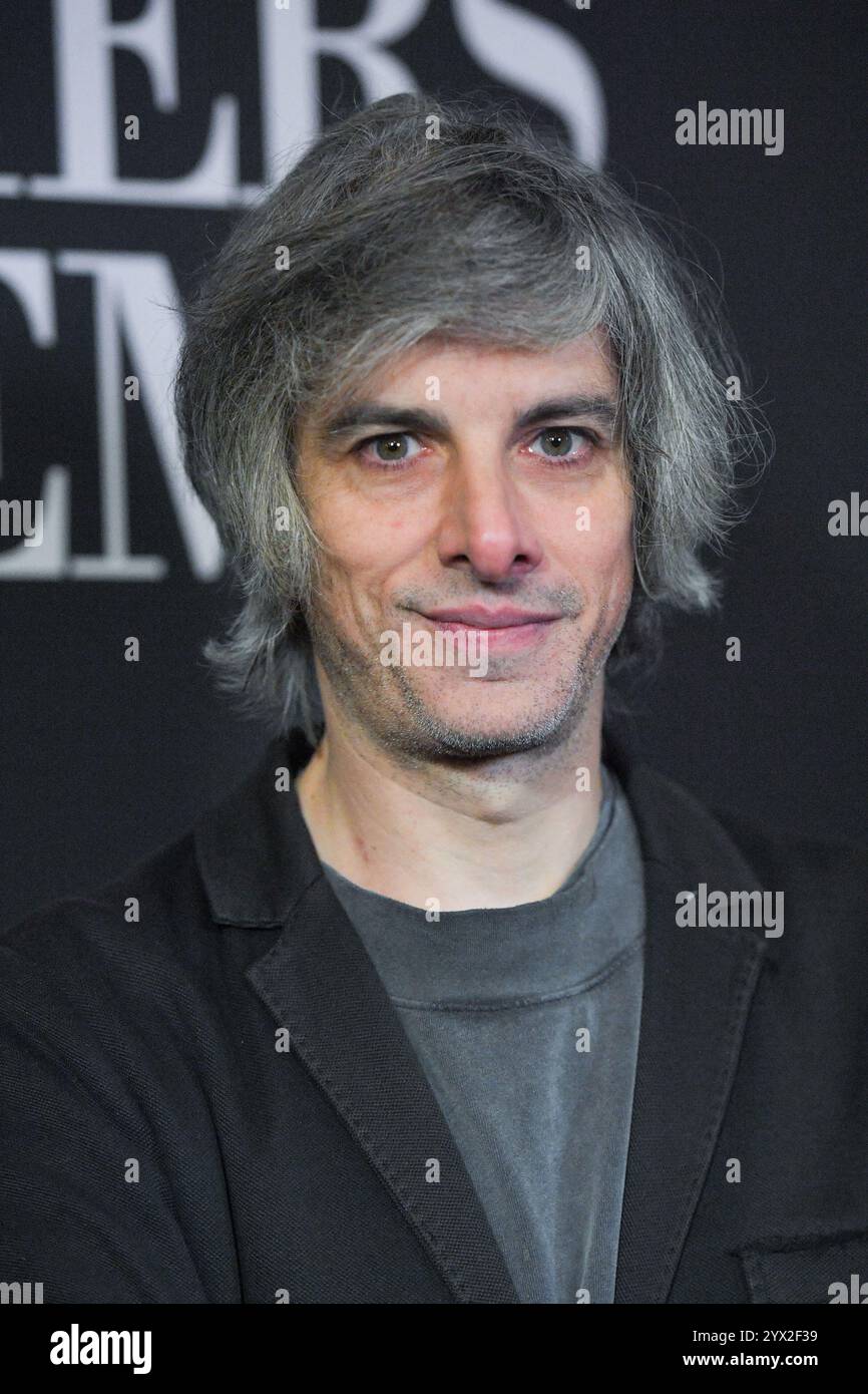 Paris, France. 12th Dec, 2024. Micha Lescot attending the Andre Bazin ...
